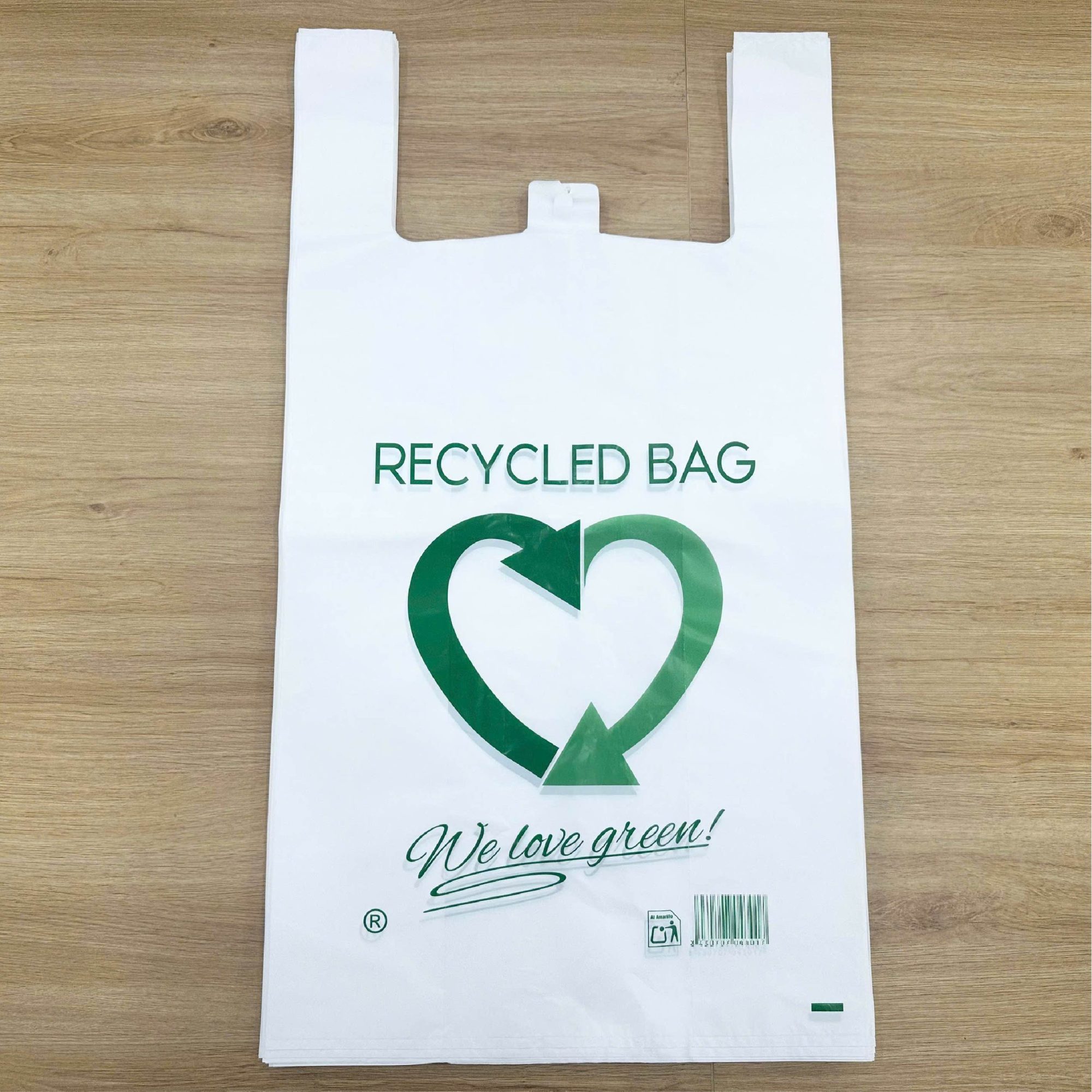 T-Shirt Bags 70% Recycled # Best Choice 1ST VN